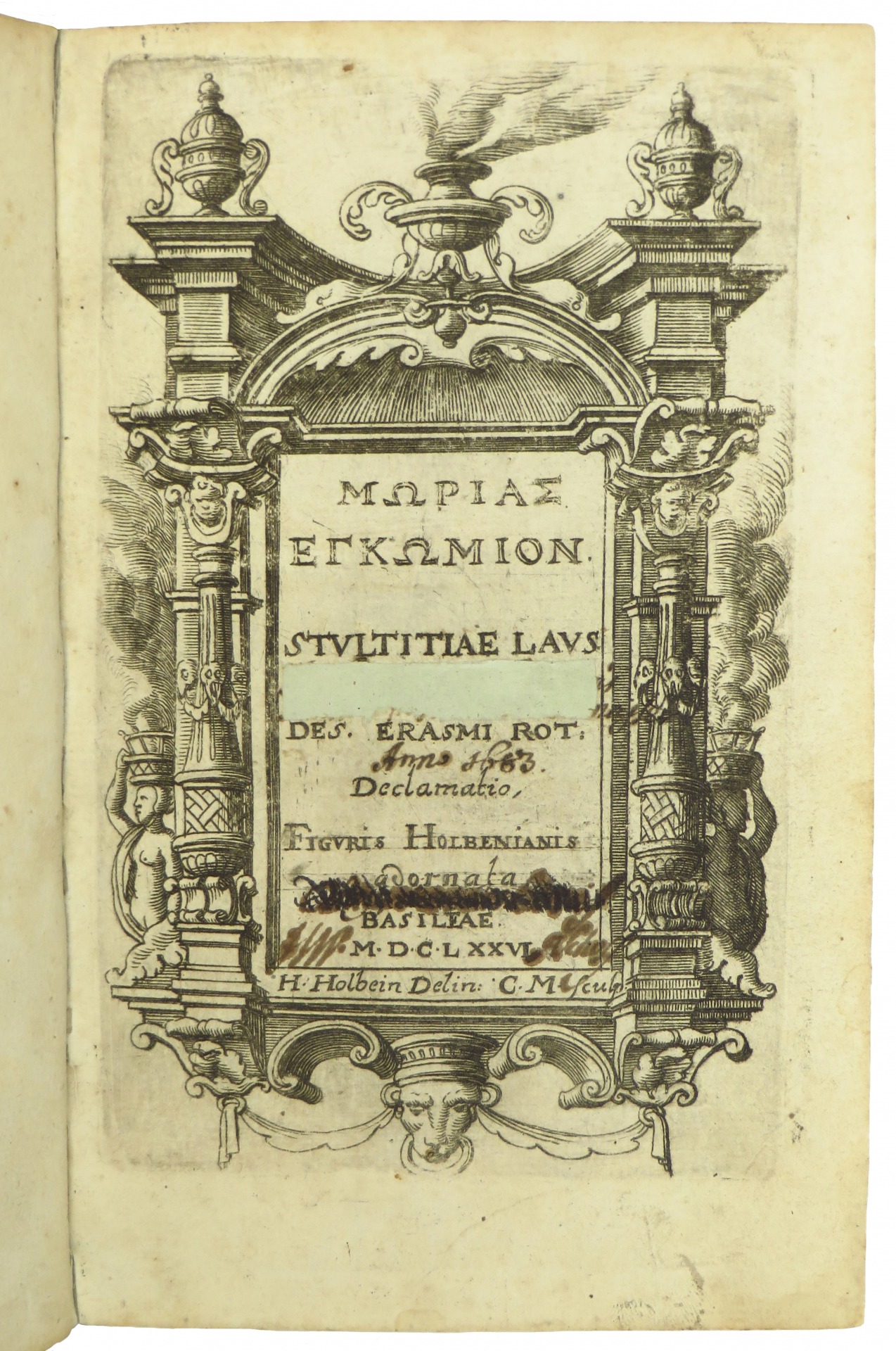 First Illustrated Edition of Erasmus’ Praise of Folly - REFORC